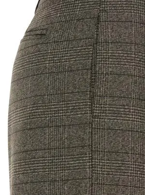 LEPLAIN Trousers With Striped Motif In Wool