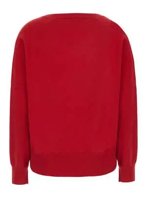 LEPLAIN Sweater With V Neck In Cashmere For