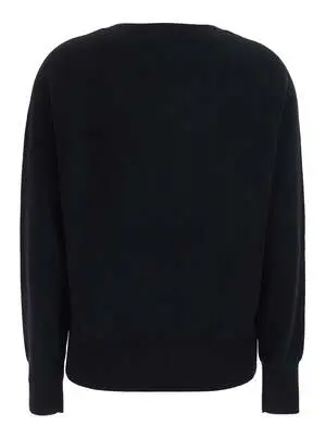 LEPLAIN Sweater With V Neck In Cashmere For