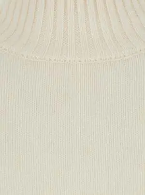 LEPLAIN Sweater With Mock Neck And Dropped Shoulders In Cashmere For