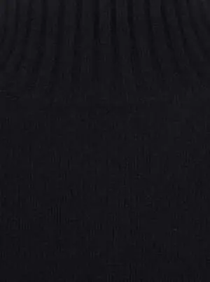 LEPLAIN Sweater With Mock Neck And Dropped Shoulders In Cashmere For
