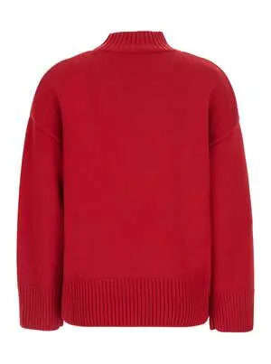 LEPLAIN Turtleneck Sweater With Dropped Shoulders In Cashmere For