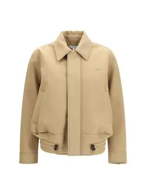 Loewe Cotton Utility Jacket - Cream