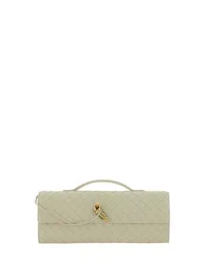 Bottega Veneta Andiamo Handbag - White