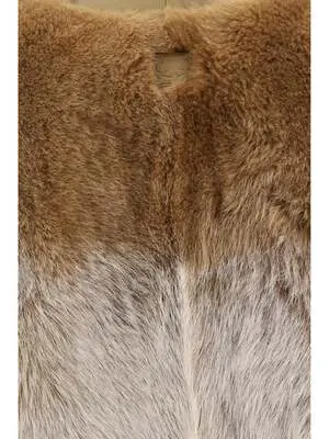 Loewe Shearling Jacket - Cream