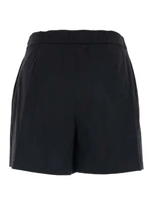LEPLAIN Cotton Blend Semi-elasticated Waist Shorts For