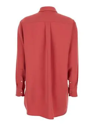 LEPLAIN Shirt With Classic Collar And Button Closure In Fabric