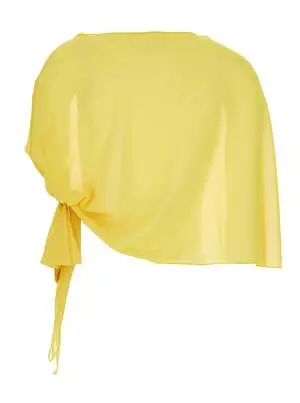 LEPLAIN Stole With Side Knot In Tech Fabric
