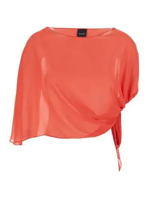 LEPLAIN Stole With Side Knot In Tech Fabric