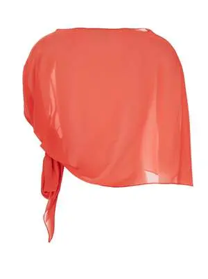 LEPLAIN Stole With Side Knot In Tech Fabric