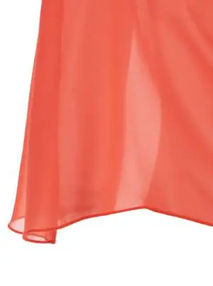 LEPLAIN Stole With Side Knot In Tech Fabric