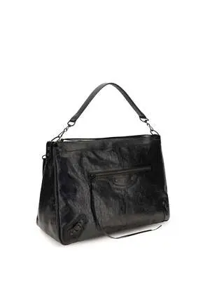 Balenciaga Le City Moto Large Shoulder Bag