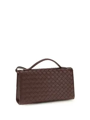 Bottega Veneta Andiamo 25 Top-handle Clutch - Brown