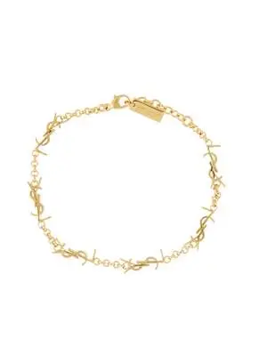Saint Laurent Bracciale Cassandre - Gold