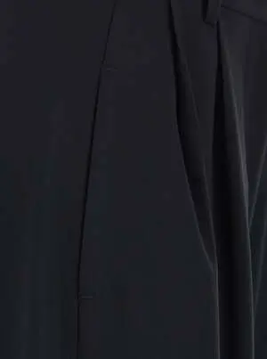 LEPLAIN Pants With Front Pleats In Wool Blend For