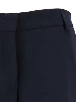 LEPLAIN Blue Straight Pants With Concealed Closure In Candy