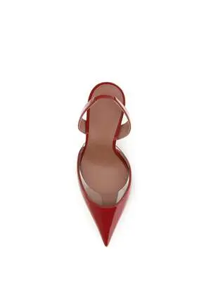 Amina Muaddi Lara Slingback Pumps