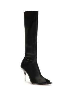 Amina Muaddi Bruna High Boots