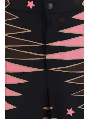Emilio Pucci Crêpe De Chine Pants - Multicolor
