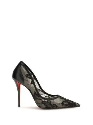 CHRISTIAN LOUBOUTIN Miss Z Lace Pumps - Black