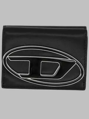 DIESEL® Portafoglio Trifold 1dr In Pelle - Black