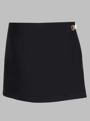 Balenciaga Skort In Twill Di Lana