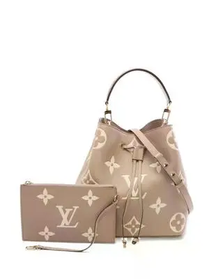 LOUIS VUITTON 2010s Mm Neo Noe Monogram Empreinte Shoulder Bag