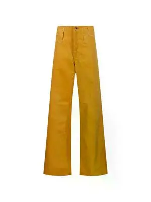 KURO Corduroy Frayed-edge Trousers