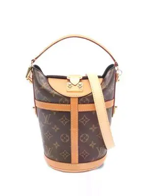 LOUIS VUITTON 2018 Monogram Duffel Tote Bag - Brown