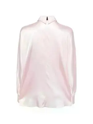STYLAND Pussy-bow Kimono-sleeve Shirt