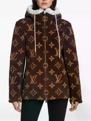 LOUIS VUITTON Monogram Fleece Jacket