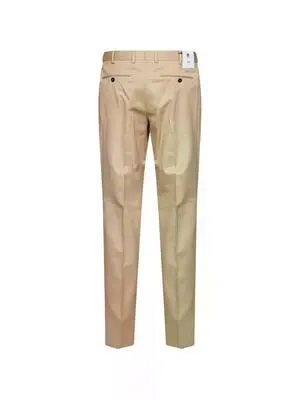 PT TORINO Pleated Tailored Trousers - Neutrals