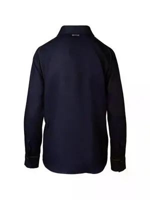 Iceberg Contrast-piping Shirt - Blue