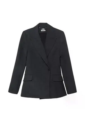 Simkhai Surabhi Hourglass Blazer - Grey