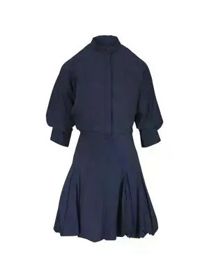 Simkhai Effie Pleated Mini Dress
