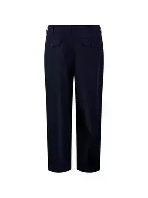 Comme Des Garçons Pleated Straight-leg Trousers