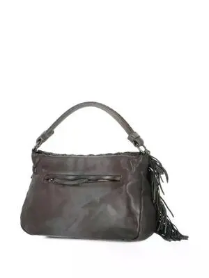 REPTILE'S HOUSE Braided Fringed Tote Bag