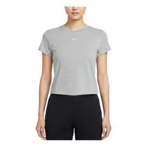 Nike Chill Knit Cropped T-shirt Asia Sizing - Grey