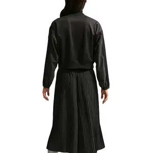 Nike Pleated Sleeve Jacket 'black Sail