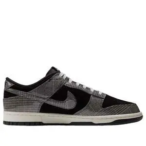 Nike Dunk Low ‘tweed Patent Leather - Black/sail/multi