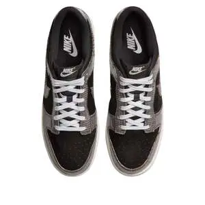 Nike Dunk Low ‘tweed Patent Leather - Black/sail/multi