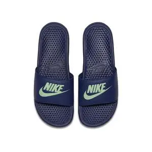 Nike Benassi Jdi Slide 'binary Blue - Binary Blue/fresh Mint