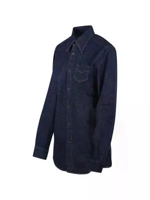 KURO 00s Button-down Denim Shirt