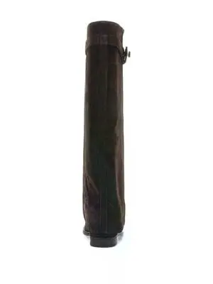 VIA ROMA 15 Foldover Buckle-strap Boots