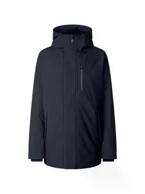 SAVE THE DUCK High-neck Padded Parka - Blue