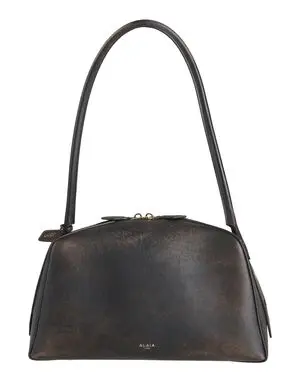 Alaïa Shoulder Bag Dark Leather - Brown