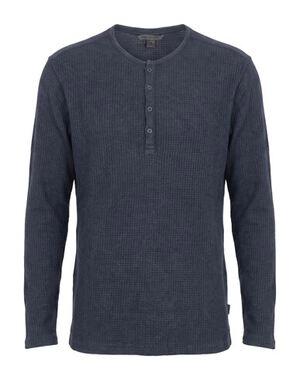John Varvatos Man T-shirt Navy Size S Cotton, Polyester Navy