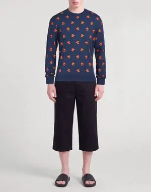 KRIS VAN ASSCHE Sweatshirt Size Cotton