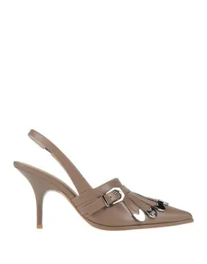 Pinko Pumps Light Brown Size Leather