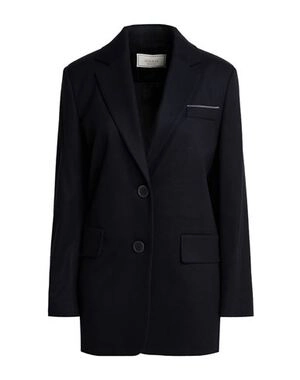 Peserico Blazer Size Virgin Wool, Polyamide - Blue